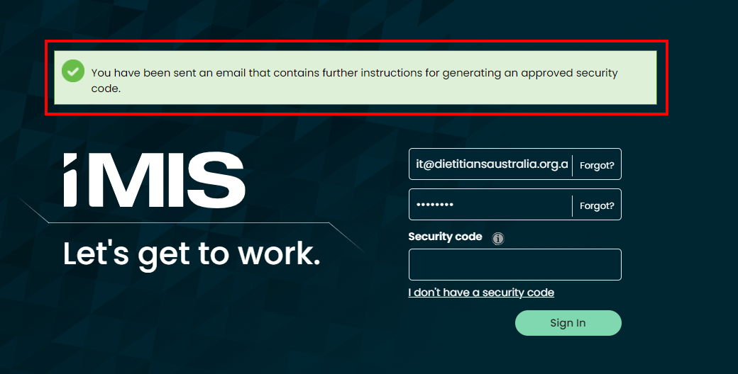 iMIS Two-Factor Authentication (2FA) Setup and Troubleshooting ...